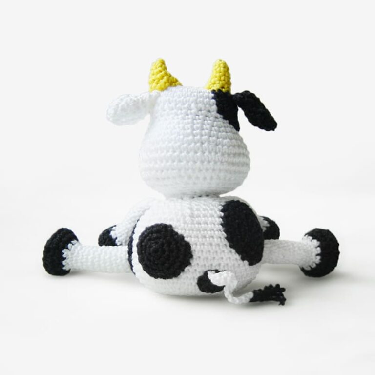 Crochet Cow Pattern - Amigurumi Happy Cow - Pepika Crochet Patterns