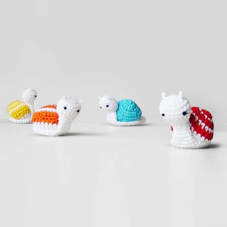 Crochet Snail Pattern - Pepika Crochet Patterns